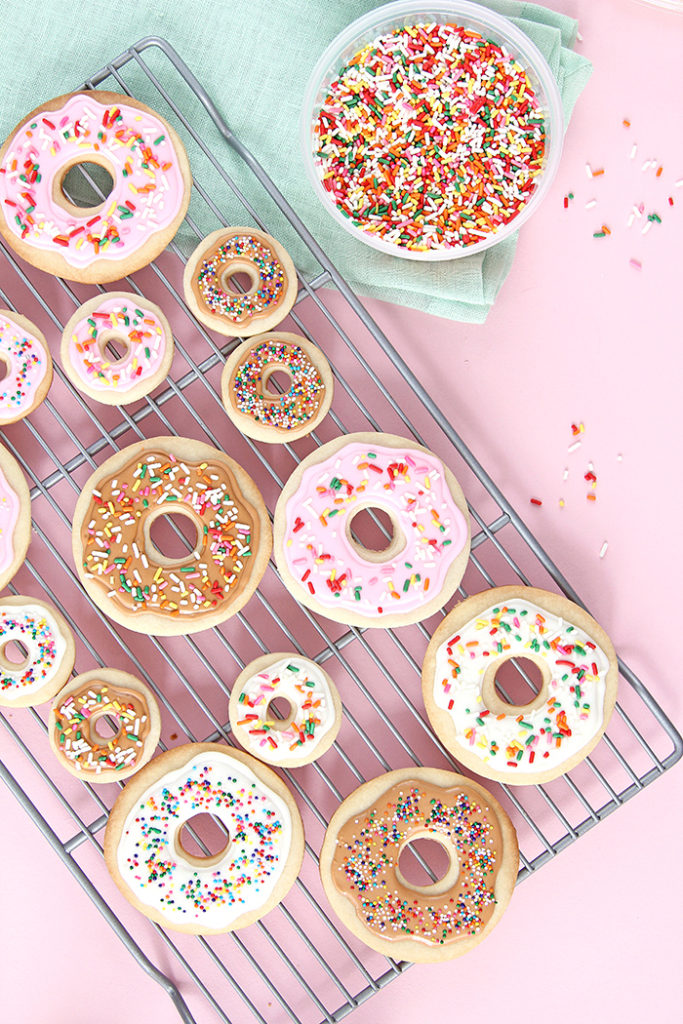 Donut Cookie DIY // How to Bake and Decorate Donut Cookies! | Keiko Lynn