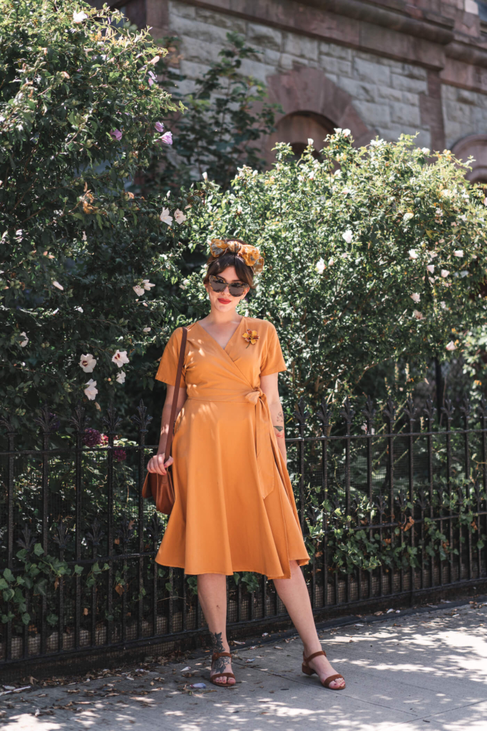 Mien wrap dress | Keiko Lynn